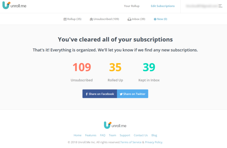 Emails - How to drastically reduce email clutter - Individual Obligation