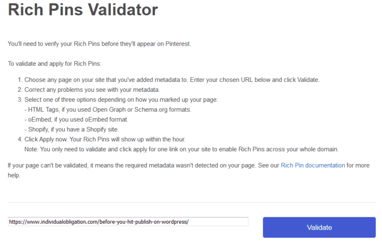 How To Install Rich Pins