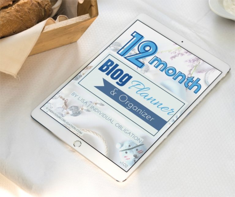 12 Month Blog Planner For The Clueless Beginner Blogger by Lisa ...